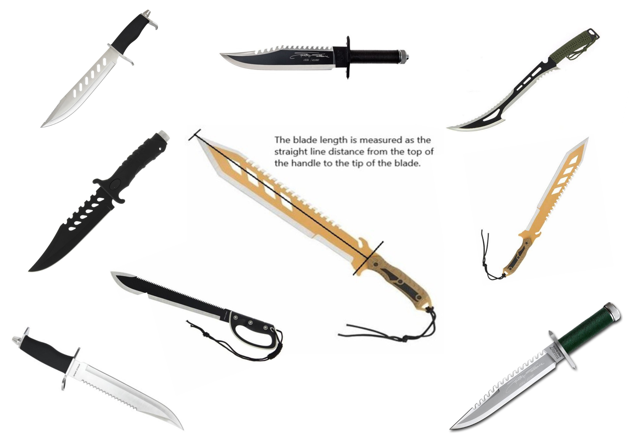 Machete NEW! Z Hunter 25" Long Black Combat Machete Blood Groove W ...