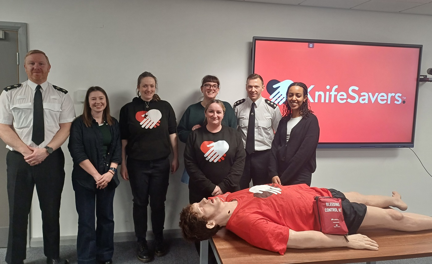 Officers and NHS staff take part in lifesaving MVRP supported training ...